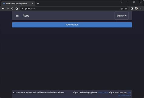 failed root on goggles v2 after butter push to gp150 01 00 0606