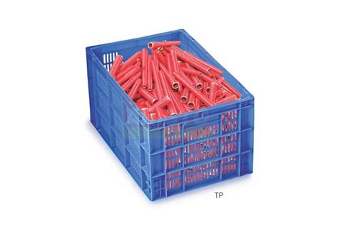 Blue Plastic Industrial Crate Model Name Number 64320 At Rs 98 In New