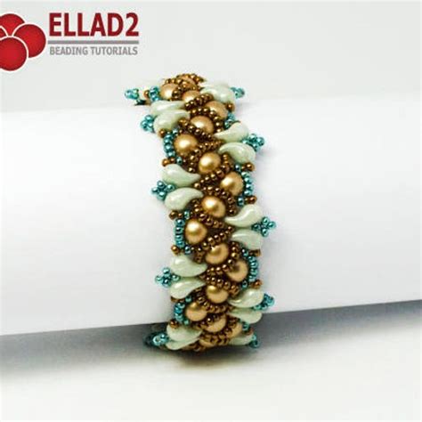 Tutorial Wave Bracelet Beading Tutorial Beading Pattern Etsy