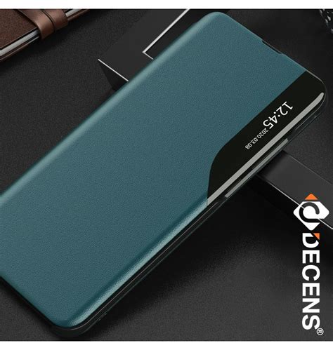 데켄스 갤럭시s8케이스 뷰 레더 커버 가죽 심플 케이스 M780 티몬