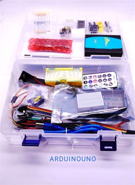 promo terjangkau arduino uno compatible dip starter kit keyes brand