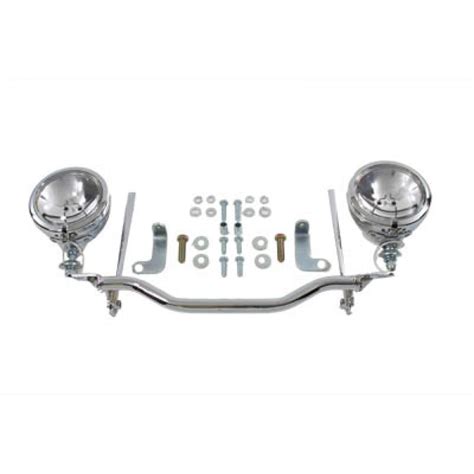 Chrome Spotlamp Kit 33 2031 Vital V Twin Cycles