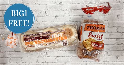 Thomas English Muffins And Swirl Bread Is B1g1 Free At Kroger