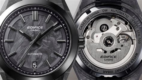 Casio Edifice Efk 100 El Espectacular Debut Mecánico Del Gigante