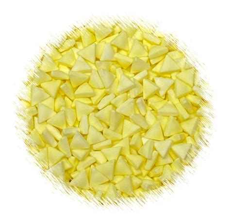Shop Yellow Triangle Candy Sprinkles Soft Yellow Sprinkles And Toppings Sprinkle Bee Sweet