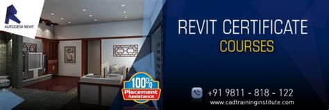 Revit Certificate Courses From Cad Training Institute