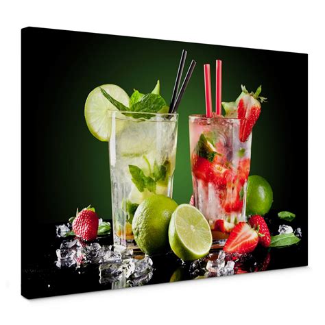 Cocktail Hour Canvas Print Wall