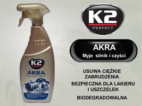 K2 Akra - płyn do mycia silników i części