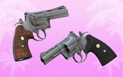 Gta Vice City 4` Colt Python Mod