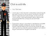 Security Guard Illustration Free Presentation Template For Google Slides And PowerPoint