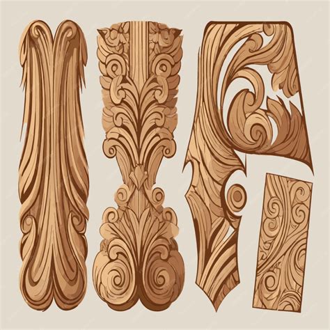 Premium Vector Wood Pattern Vector
