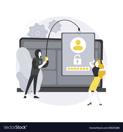 Data Stealing Malware Abstract Concept Royalty Free Vector