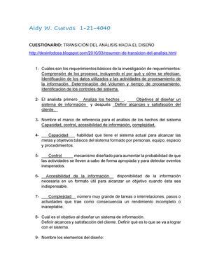 Preguntas DE Repaso Capitulo 1 Y 2 PREGUNTAS DE REPASO CAPITULO 1 1