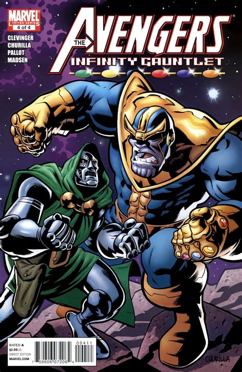 Avengers And The Infinity Gauntlet Vol 1 4 Personajes Comic Marvel
