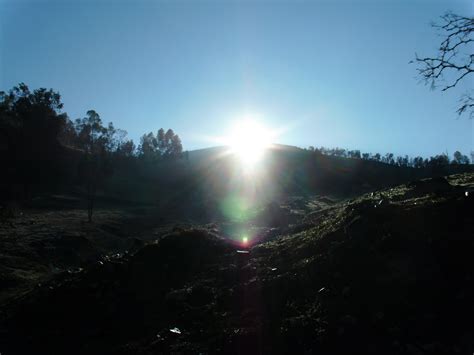 Renca La Lleva En Fotografías Saliendo El Sol En El Cerro De Renca