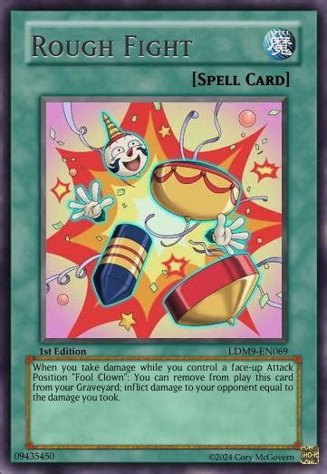 Rough Fight Card Custom Yu Gi Oh Custom Think Tank Wiki Fandom