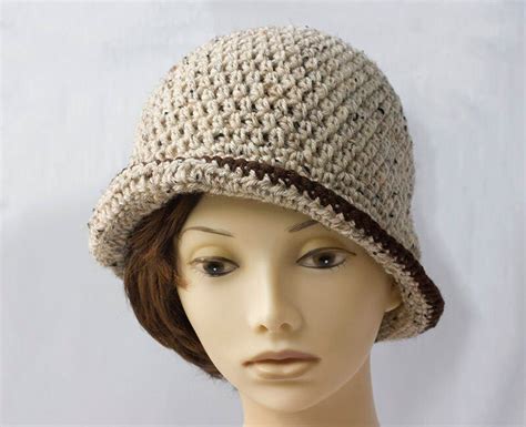 Free Crochet Pattern For 1920s Flapper Cloche Hat Ph