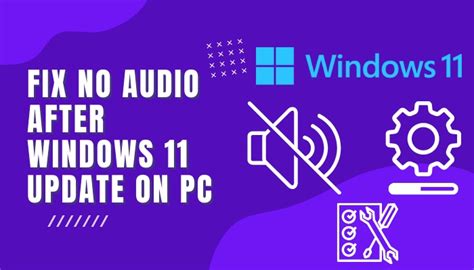 Easiest Ways To Fix No Audio On PC After Windows Update