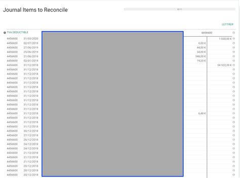 120 Bug Account Impossible To Reconcille 4000 Lines · Issue 50245