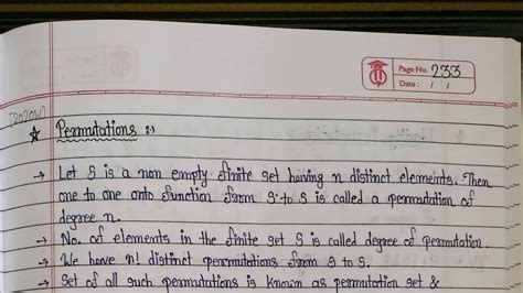 44 Permutation Identity Equality And Composition Permutations Inverse Even Odd