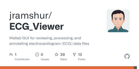 Github Jramshurecgviewer Matlab Gui For Reviewing Processing And
