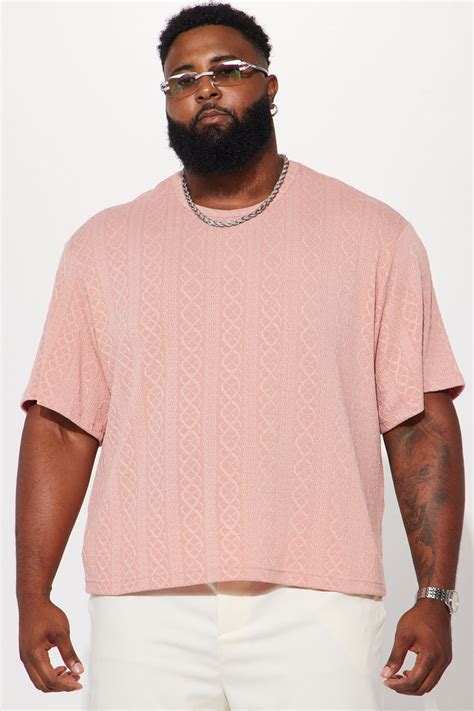 Zig Zag Road Short Sleeve Crew Tee Mauve Fashion Nova Mens Tees And Tanks Fashion Nova