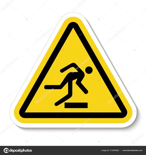 Beware Obstacles Symbol Sign Isolate On White Background Vector