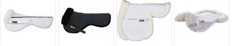 Fleeceworks Sheepskin Natural Saddle Pads For English And Western