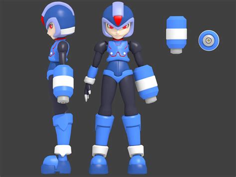 Blender 3d Megaman Zero Copy X Final By 4lyx9 On Deviantart