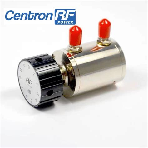 6GHz 2W 0 10db 1dB SMA Coaxial Rotary Step Variable Attenuators Centron RF Microwave Components