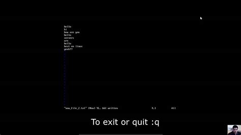 How To Use Vim On Ubuntu Server C Mo Usar Vim En Ubuntu Server Youtube