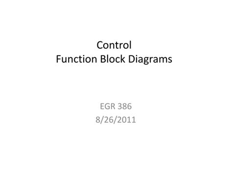 Control Function Block Diagrams Egr 386 8262011