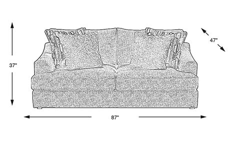 Drew And Jonathan Sonoma Cobblestone Gray Knitted Loveseat Rooms To Go