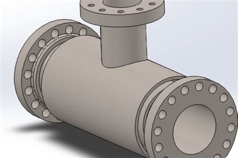 Pipe Connection SOLIDWORKS D CAD Model GrabCAD