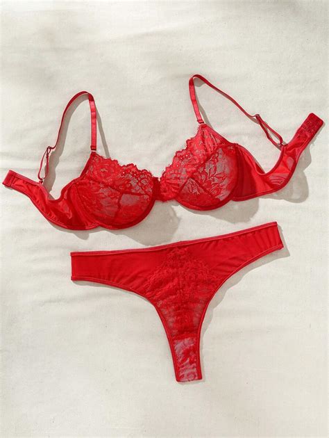 Shein Plus Size Womens Valentines Day Sexy Lace Underwear Shein Uk