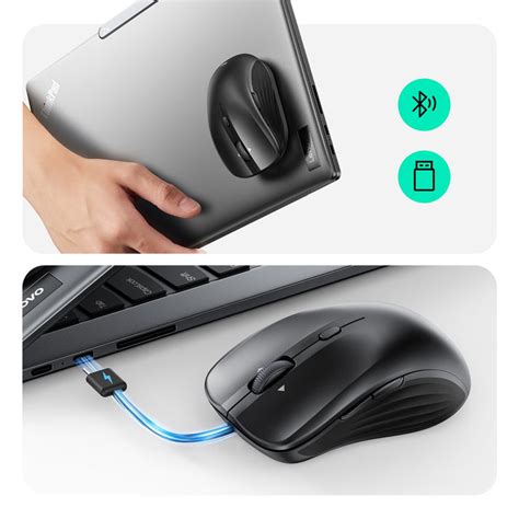 Wireless Mouse Ergonomic Fast Charging And Rechargeable Esr Magmouse™