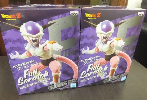 【未使用】【フィギュア】ドラゴンボールz Full Scratch The Frieza フリーザ！2点おまとめ出品です！フィギュア★未開封品
