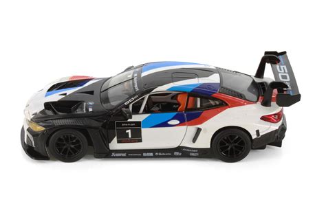 Box Of 4 Bmw M4 Gt3 Motorsport 1 Blackwhite Showcasts 68282kd 1