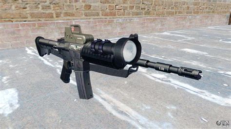Carabina Automática M4a1 Para Gta 4