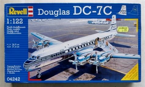 Revell Models Revell 04242 Douglas Dc 7c Paa 1 122 Model Kits