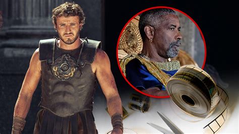 Gladiator Ii Gay Kiss Was Among Several Improvised Takes Cut