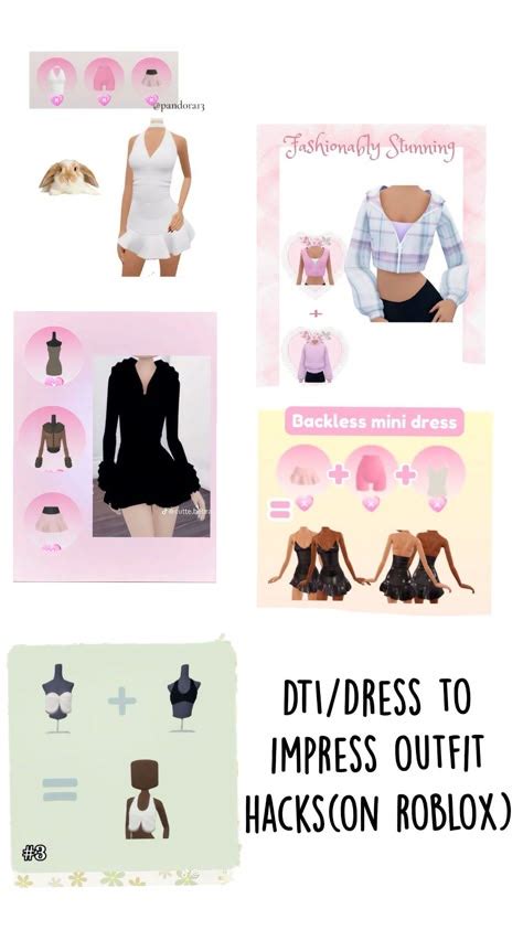 Dress To Impress Outfit Hacks