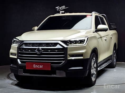 더 뉴 렉스턴 스포츠 칸 디젤 22 4wd 쿨멘 노블레스 부산 중고차 엔카 엔카믿고 8고4고