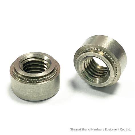 Pcb Stainless Steel Hardware Fasteners Self Clinching Nut Broaching