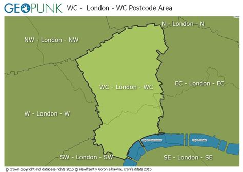 Wc London Wc Postcode Area