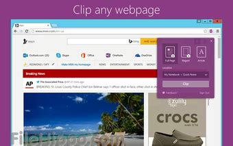 Download Onenote Web Clipper 3 8 8 For Windows