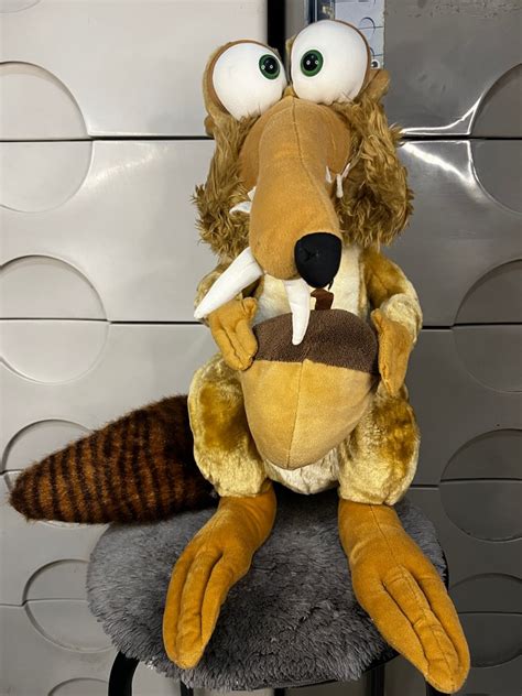 Ice Age Scrat Sabertooth Squirrel Jumbo X Lifesize Plushstufftoy