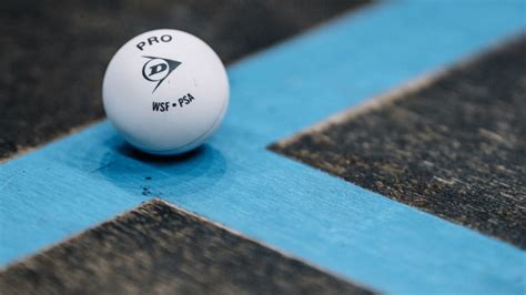 Squash Balls Explained Psa Squash Tour