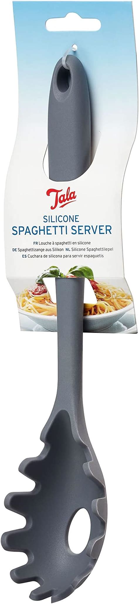 Tala Silicone Serving Spoon In Grey Colour Heat Resistant Up To 240