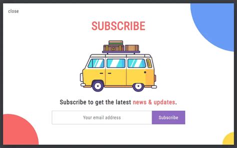 20 best free css subscribe forms in 2025